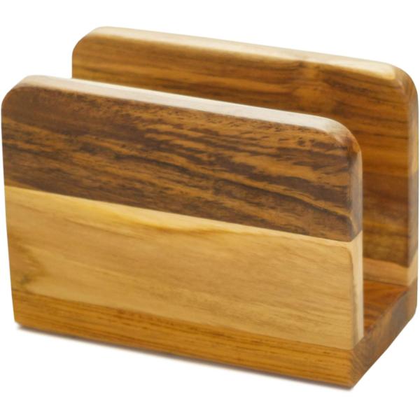商品名:  Manada Shield Teak Napkin Holderブランド: AquaTeak高さ: 15.24cm横幅: 27.94cm奥行: 21.59cm重量: 1361g商品番号: AquaTeak素材: Wood海外の輸...