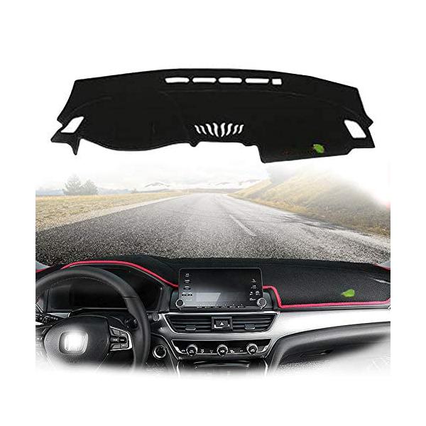 商品名:  PGONE Custom Fit Dashboard Black Center Console Cover Dash Mat Protector Sunshield Cover Pad Carpet Compatible wit...