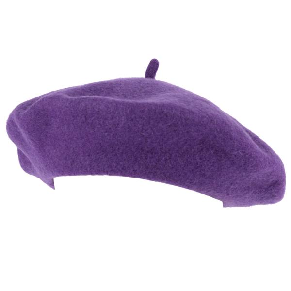 商品名: ZAKIRA HAT レディース US サイズ: One Size カラー: パープル ZAKIRA Wool French Beret for Men and Women in Plain Colours (Purple)ブラン...