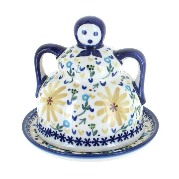 商品名:  Blue Rose Polish Pottery Yellow Daisy Medium Cheese Ladyブランド: Blue Rose Pottery商品サイズ: See Description高さ: 15.24cm横幅...
