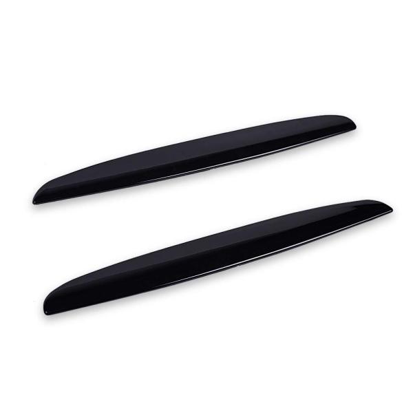 商品名: BMW E90 2005-2008 3シリーズ フロントバンパー キドニーグリル Gloss Black CZBM0003-eyebrow runmade Compatible with BMW 2005 2006 2007 20...