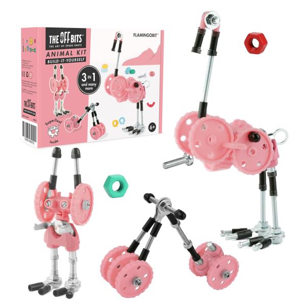 商品名: Animal Kit - FlamingoBit model The Off Bits Stem Building Toys, Educational Build Your Own Robot Toy for Kids Age 6...
