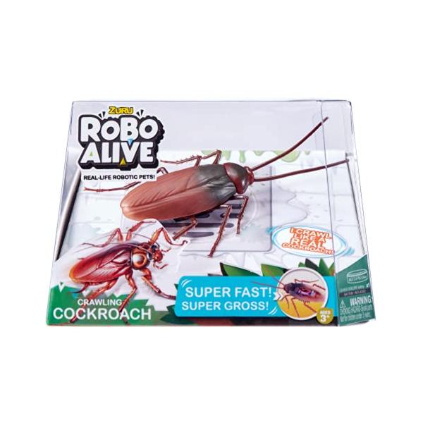 商品名:  ZURU 36679 ROBO Alive Cockroach, Brownブランド: ZURU高さ: 14.6cm横幅: 10cm奥行: 9.6cm重量: 20g商品番号: 36679色: Brown素材: Plastic海外...