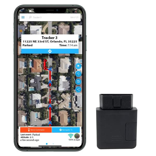 商品名: Optimus 車用プラグインGPSトラッカー - 取り付け簡単 - 厳しい運転アラート - 履歴の報告 - 延長ケーブル付属 Optimus Plug-in GPS Tracker for Cars - Easy Install...