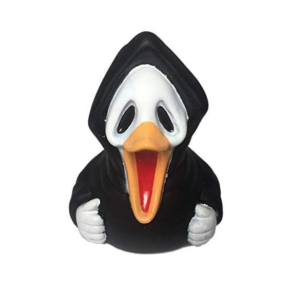 商品名: Ad Line Scream Ghost ハロウィン ゴム製 アヒル お風呂 おもちゃ | 密閉型 | 子供に安全 Ad Line Scream Ghost Halloween Rubber Duck Bath Toy | Sea...