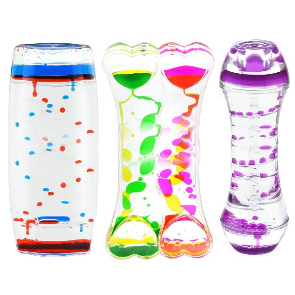 商品名: Playlearn 感覚液体タイマー - モーションバブラー - フィジェットトイ - バラエティ3パック Playlearn Sensory Liquid Timer - Motion Bubbler - Fidget Toys...