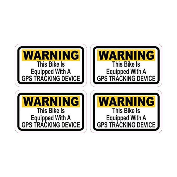 商品名:  StickerTalk Bike Equipped with GPS Tracking Stickers, 2.5 inches by 1.5 inchesブランド: StickerTalk商品番号: 素材: Vinyl海外の輸...
