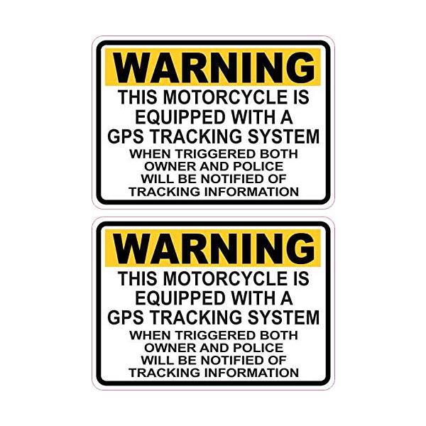 商品名:  StickerTalk Motorcycle GPS Tracking System Vinyl Stickers, 3.5 inches by 2.5 inchesブランド: StickerTalk商品番号: 素材: Viny...