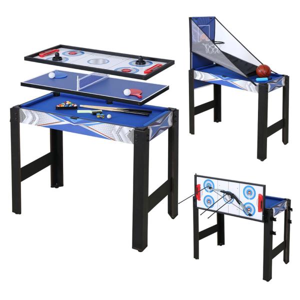 商品名:  Fran_store Multi Combo Game Table, Folding Multi Game Combination Table Set with Soccer Foosball Table, Pool Table...