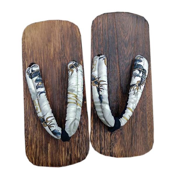 商品名: [Fancy Pumpkin] 和風大型コスプレ靴木製スリッパ忍者フリップフロップ下駄サンダル下駄、D-10 FANCY PUMPKIN Japanese Style Large Size Cosplay Shoes Wooden...