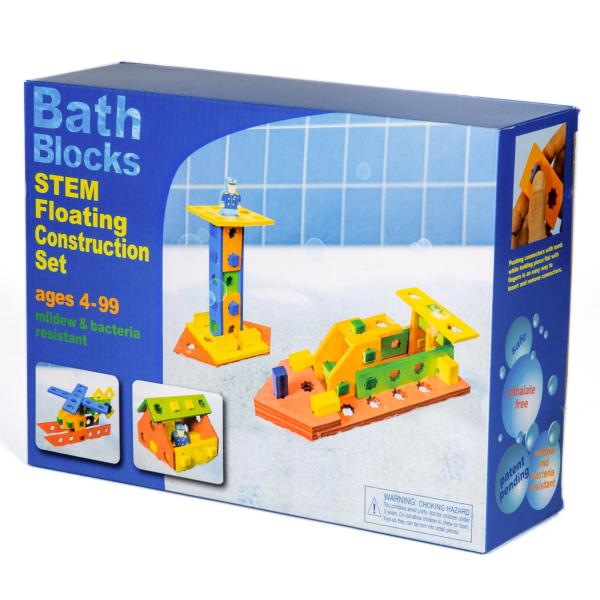 商品名: BathBlocks STEM フローティング構造セット BathBlocks STEM Floating Construction Set Bath Construction Toys Bath Building Toys Ba...
