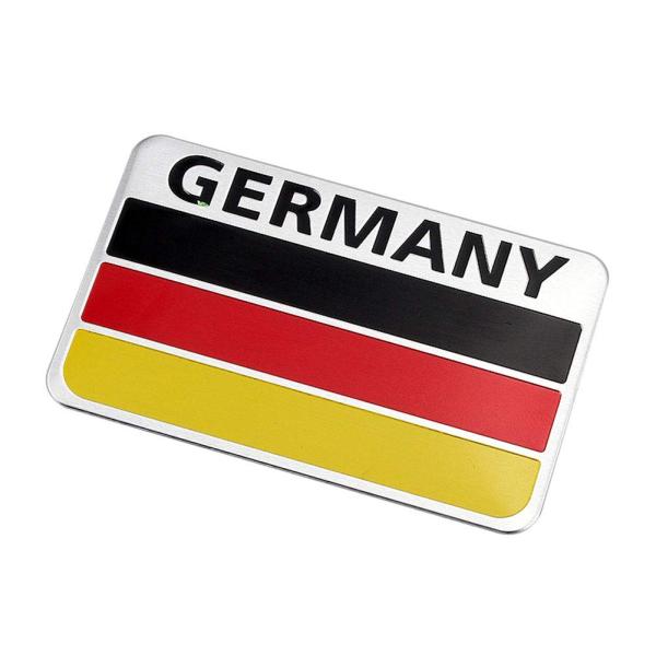 商品名:  TOPOND 3D Aluminium German Germany Flag Sticker Car Logo Door Fender Badge Hood Head Tailgate Rear Emblem for BMW ...