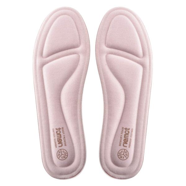 商品名: riemot レディース 低反発素材 インソール交換インナー ランニングシューズ ワークブーツ 快適 クッション性 靴インサート ネイビー サイズ8.5 riemot Womens Memory Foam Insoles Repl...