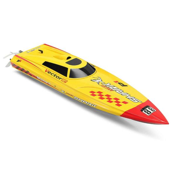 商品名:  FMT Volantexrc Vector PRO Angry Shark 798-2 800mm 2.4G 2CH Brushless RC Boat ARTR Toys with Metal Propeller with A...