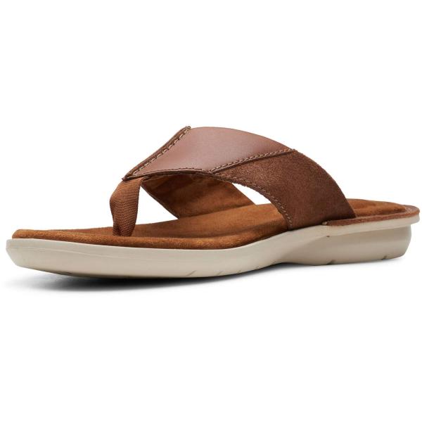 商品名: Clarks メンズ Ellison Easy ビーチサンダル US サイズ: 7 カラー: ブラウン Clarks Men's Ellison Easy Flip-Flop, Tan Leather, 70 M USブランド: ...