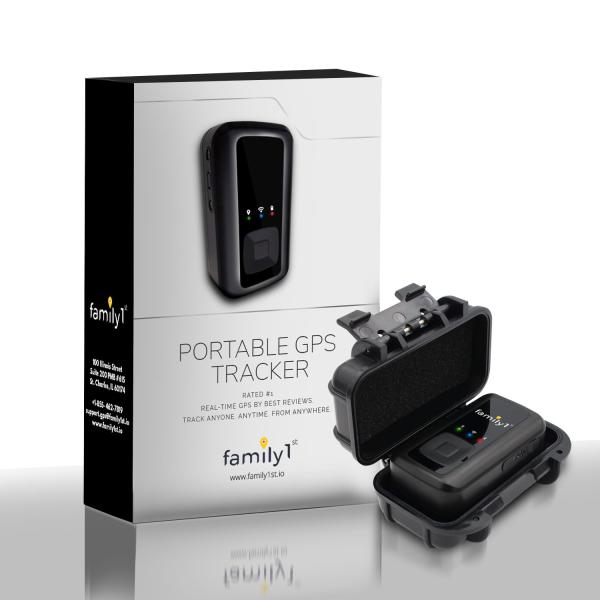 商品名: Family1st- GPSトラッカーデバイス 車 トラック 愛する人用 隠しトラッキングデバイス 耐候性磁気ケース付き アプリでリアルタイムトラッキング サブスクリプションが必要 Family1st- GPS Tracker D...