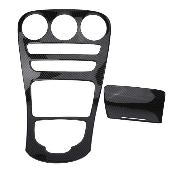 商品名: Fydun コンソールパネル センターコンソールパネル 装飾カバートリム 2ピース ベンツ Cクラス W205 GLC-Class W253 15-18用 Fydun Console Panel Center Console Pa...