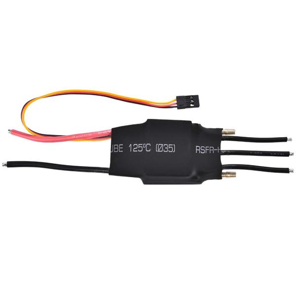 商品名:  Watercooled ESC, Waterproof Brushless ESC 60A Water Cooling Electronic Speed Controller with 5V/3A UBEC for RC Boa...