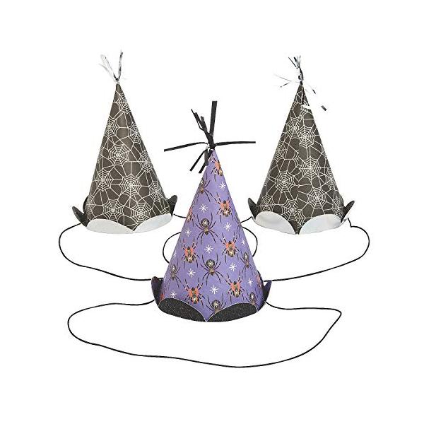商品名: Fun Express ベーシックブーハロウィンパーティーハット ハロウィン用 - アパレルアクセサリー - 帽子 - パーティーハット - ハロウィン - 6ピース Fun Express Basic Boo Halloween...
