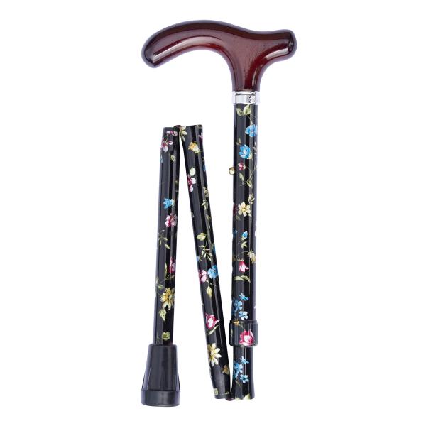 商品名:  Extra Short Petite Adjustable Folding Derby in Black Floralブランド: Classic Canes高さ: 31cm横幅: 11.4cm奥行: 2cm重量: 240g商品番...