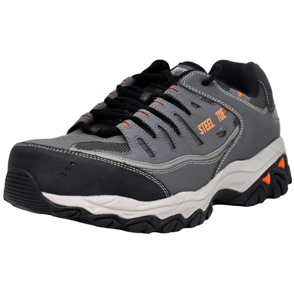 商品名: Skechers for Work 77055 Cankton アスレチック スチール つま先 ワークスニーカー US サイズ: 13 カラー: マルチカラー Skechers Men Cankton Athletic Steel...