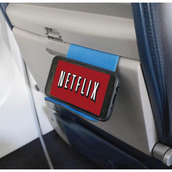 商品名: DTLgear トレックスタンド 携帯電話ホルダー 飛行機旅行 旅行 ホテル ホーム デスク ベッド キッチン トレッドミル用 iPhone Android その他の携帯電話に対応 DTLgear Trek Stand Phone...