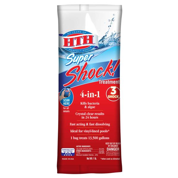 商品名:  HTH 52019 Super Shock Treatment Swimming Pool Chlorine Cleaner, 1 lbブランド: HTH商品サイズ: 1 lb高さ: 27.94cm横幅: 10.16cm奥行: ...