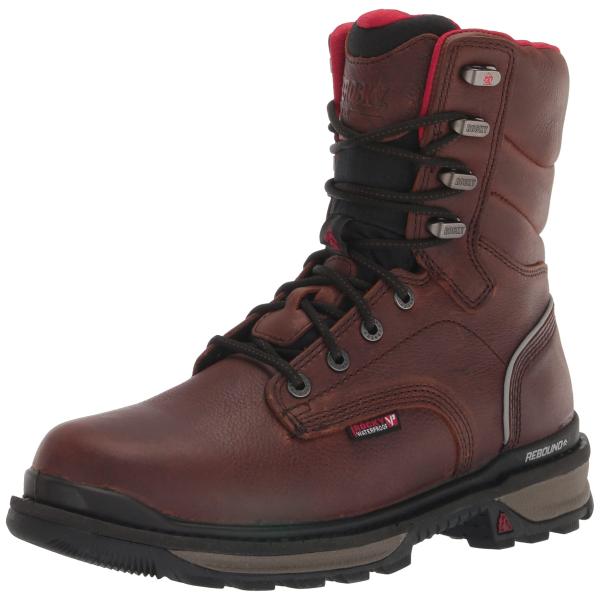 商品名:  Rocky Rams Horn Waterproof Work Boot Size 8(W)ブランド: Rocky商品サイズ: 8 Wide高さ: 12.7cm横幅: 33.02cm奥行: 40.64cm重量: 2041g商品番...
