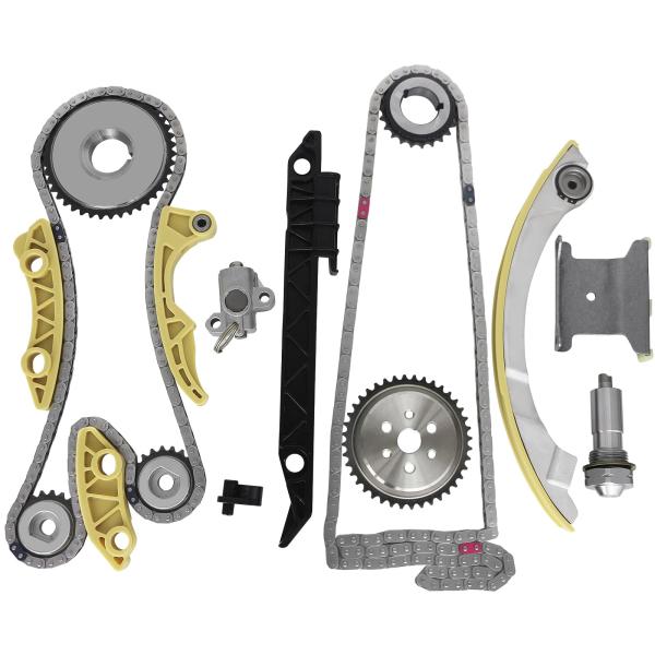 商品名: MangoS 互換 エンジンタイミングチェーンキット チェーンガイド付き テンショナー スプロケット 12680750 94201S ビュイック シボレー GMC ポンティアック サーブ サターン 2.0L 2.2L 2.4L L...