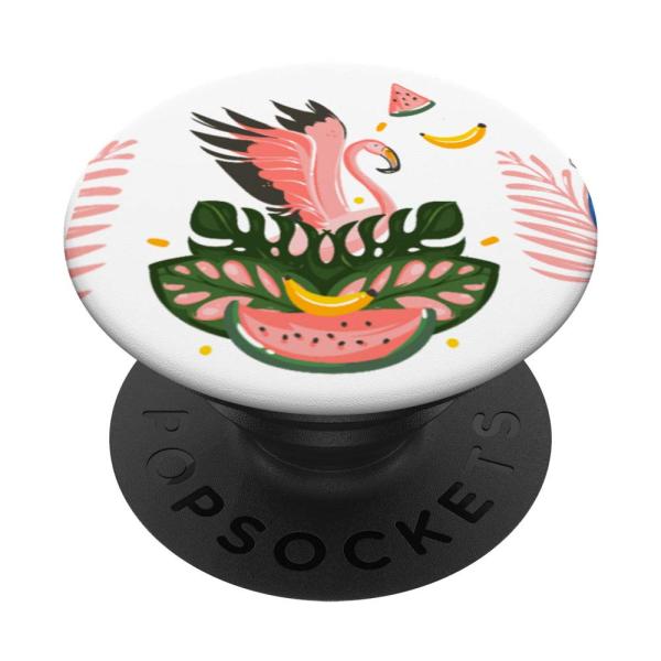 商品名:  Mobile Phone Pop Up Finger Holder Pink Flamingo Fruit Design PopSockets Grip and Stand for Phones and Tabletsブランド:...