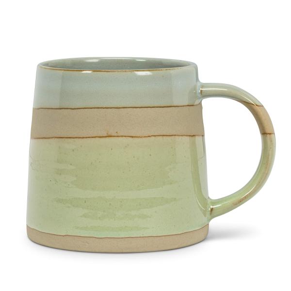 商品名:  Abbott Collection 27-Pottery Blu/Grn Rustic Style Mug-4" H(14oz), 4 inches H, Blue/Greenブランド: Abbott商品サイズ: 4 inche...