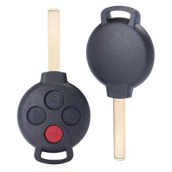 商品名: Keymall キーレスエントリー リモートカーキーフォブ 3+1ボタン交換 メルセデスベンツスマートフォートウォ315MHZ PCF7941 Keymall keyless entry remote car key fob 3+...