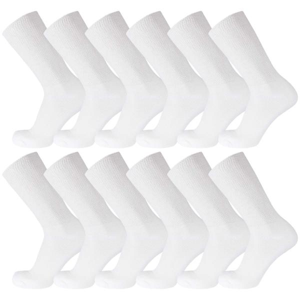 商品名:  Big and Tall Diabetic Neuropathy Ringspun Cotton Crew Socks, King Size Mens Athletic Socks (13-16, Loose Top - Pre...