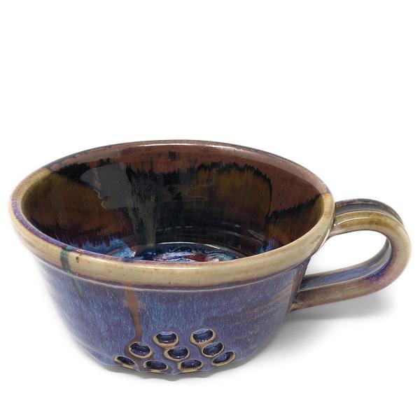 商品名: Larrabee Ceramics ベリーザル ハンドル付き モーブ/レッド Larrabee Ceramics Berry Colander with Handle, Mauve/Redブランド: Larrabee Cerami...