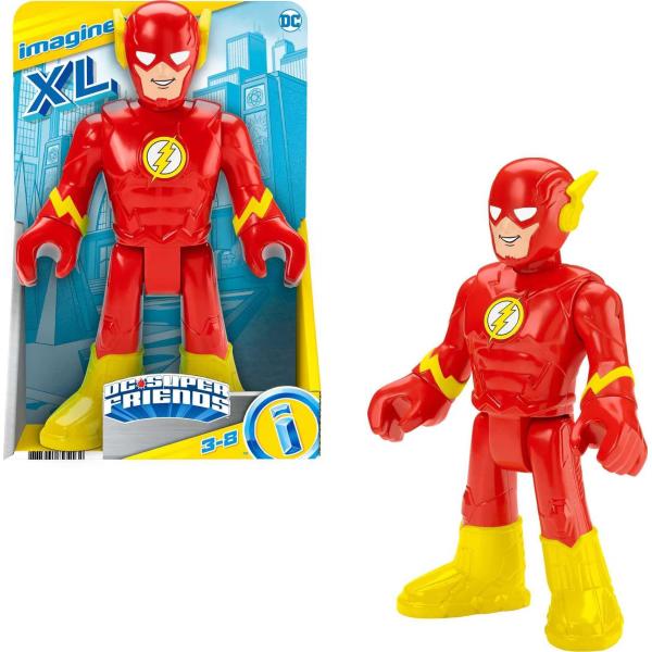 商品名:  Fisher-Price Imaginext DC Super Friends Preschool Toys The Flash XL 10-Inch Poseable Figure for Pretend Play Ages ...
