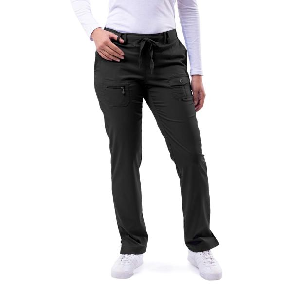 商品名:  Adar Uniforms, Pro Scrubs for Women - Skinny Leg Yoga Scrub Pants - P4100P - Black - Mブランド: Adar Uniforms商品サイズ: Me...