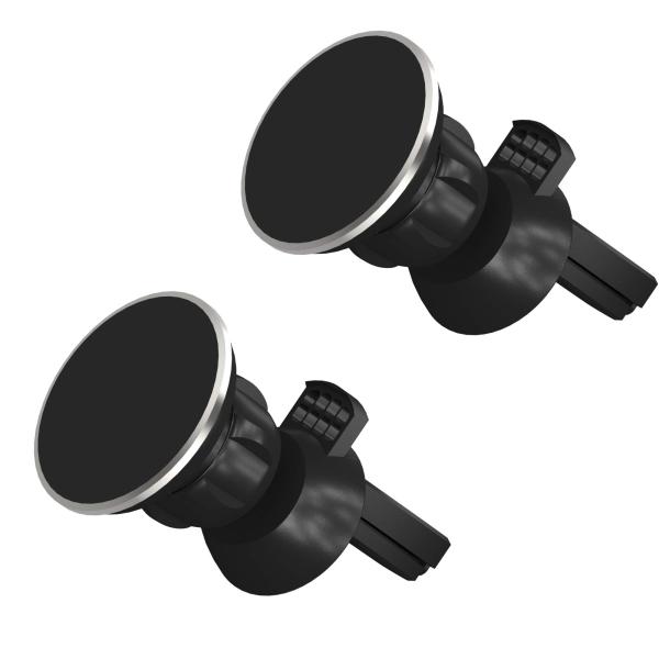 商品名: ユニバーサルマグネットベントマウント 2個パック ブラック TALK WORKS Air Vent Magnetic Cell Phone Car Mount Compatible w iPhone 15/Pro/Max, 14/...
