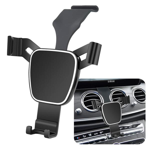 商品名: LUNQIN 車載電話ホルダー メルセデスベンツ Eクラス 2016-2020 E300 E200 E260 E220d CLS Class 2018-2020 CLS350 CLS450 自動車アクセサリー ナビゲーションブラケ...