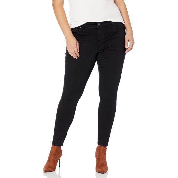 商品名: Jessica Simpson Women's Plus Size Adored Curvy High Rise Skinny Jean, OD Black, 22W Jessica Simpson womens Adored C...