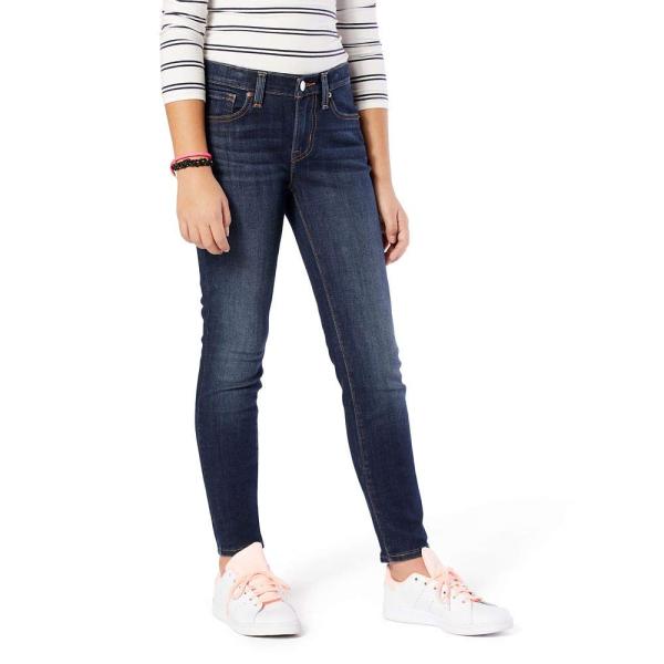 商品名:  Signature by Levi Strauss &amp; Co. Gold Label Girls' Skinny Jeans, My Pony Blue, 10ブランド: Signature by Levi Straus...