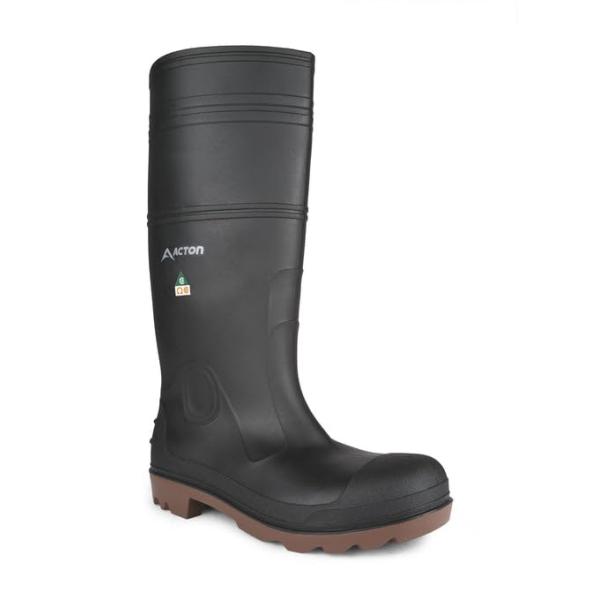 商品名:  Acton Function CSA ESR 16'' Waterproof PVC Work Boots, Electric Shock Resistant, Steel Toe, Adjustable Height, Bla...