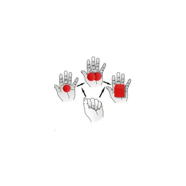 商品名: SUMAG スクエア&amp;ラウンドチェンジスポンジボール マジックトリック SUMAG Square and Round Change Sponge Ball Magic Trickブランド: SUMAG高さ: 10.0076...