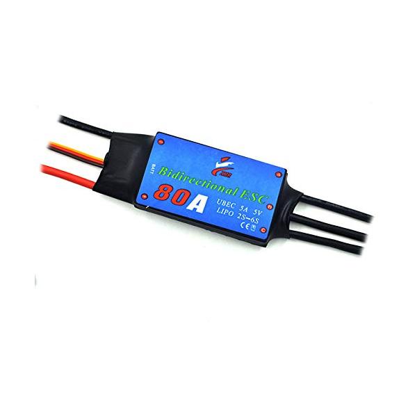 商品名:  Parts &amp; Accessories 1PCS 12A/20A/30A/40A/50A/60A/80A Bidirectional brushless ESC for Remote Control Ship Pneum...