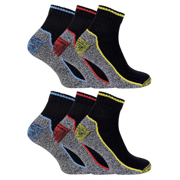 商品名: [Sock Snob] 安全靴用 くるぶしソックス メンズ 男性用 夏用靴下 高通気性 汗対策 丈夫で長持ち竹繊維 ワークソックス 12足組 Mens Anti Sweat Moisture Wicking Low Cut Bam...