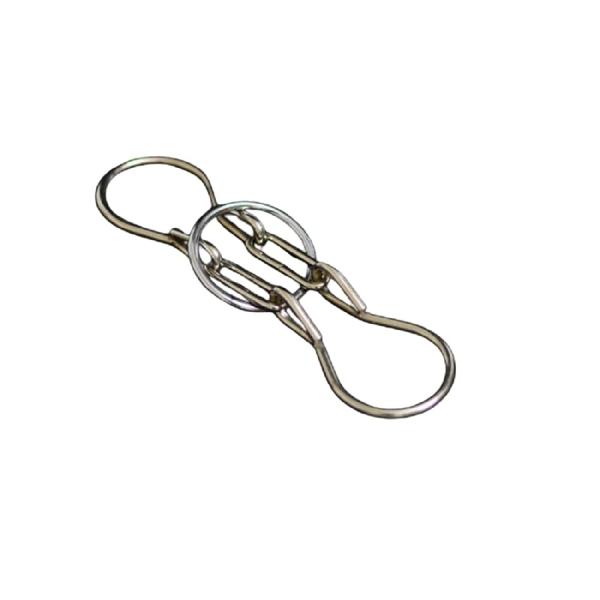 商品名: MilesMagic Magician's Horseshoe Puzzle Metal Gimmick Ring Add Remove Classic Real Brain Teasing Magic Trick MilesMa...