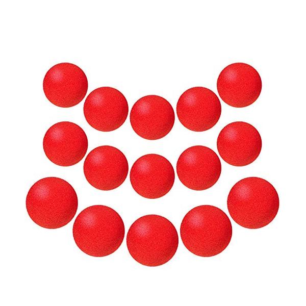 商品名: Skylety レッドスポンジボール 20個 ソフトマジックスポンジボール コンボ クローズアップ マジックストリート クラシカル コメディ トリック小道具 1.4インチと1.8インチボール 説明書付き Skylety 20 Pi...