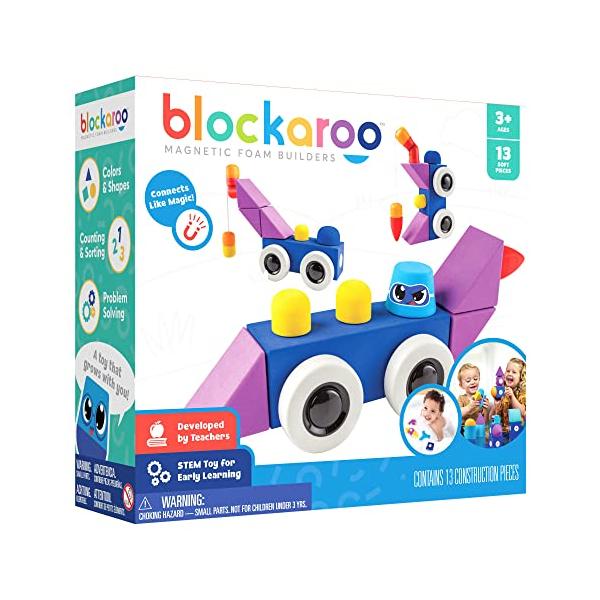 商品名:  Blockaroo Magnetic Foam Blocks ? STEM Preschool Toys for Children, Toddlers, Boys and Girls, The Ultimate Bath Toy...