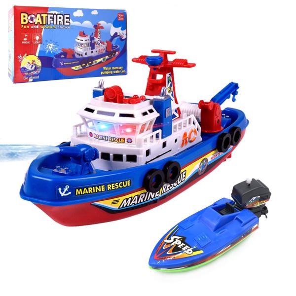 商品名:  OSIAOIUDOA Baby Bath Toys , Light Up Pool Bathtub Toy Boat with Water Sprinkler Bath Toys for Kids Ages 4-8(Includ...