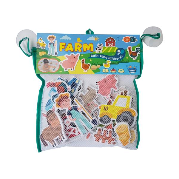 商品名:  VARUN Buddy &amp; Barney | Farm Bath Time Stickers - Bath Tub Fun for Kids &amp; preschoolers BB146ブランド: Buddy &am...