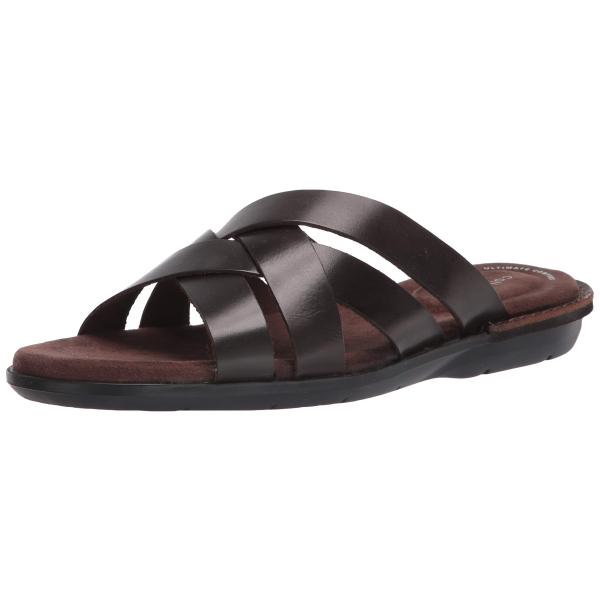 商品名: Clarks Men's Ellison Weave Sandal, Dark Brown Leather, 9 Clarks Men's Ellison Weave Sandal, Dark Brown Leather, 9ブラ...